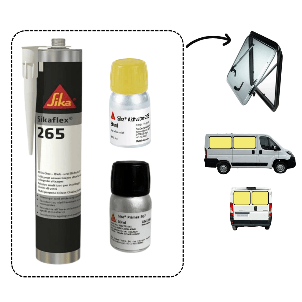 Kit complet Sika pour fenêtres de camping-car – Vanlife Store
