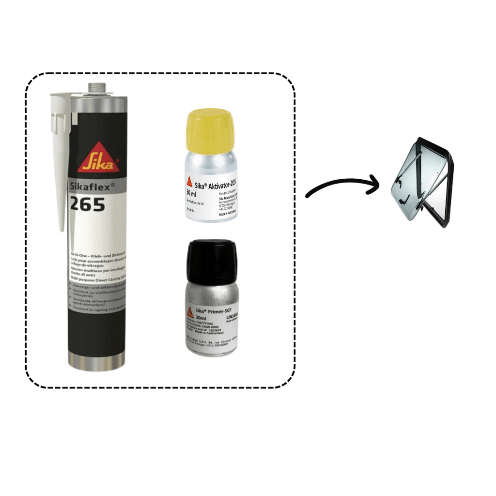 Kit complet Sika pour fenêtres de camping-car – Vanlife Store