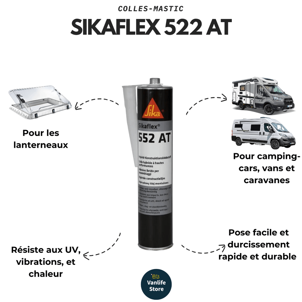 Sikaflex 552AT - Sika for Motorhome and Campervan Roof Vents